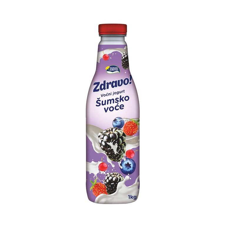 Jogurt voćni šumsko voće 1kg Zdravo