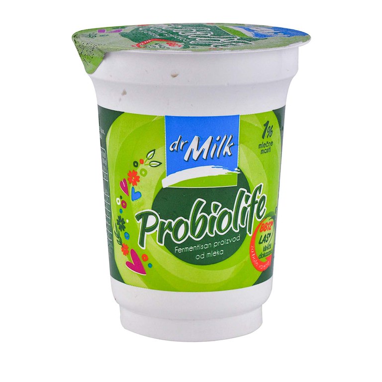 Jogurt probiotik 1% 180g Dr Milk