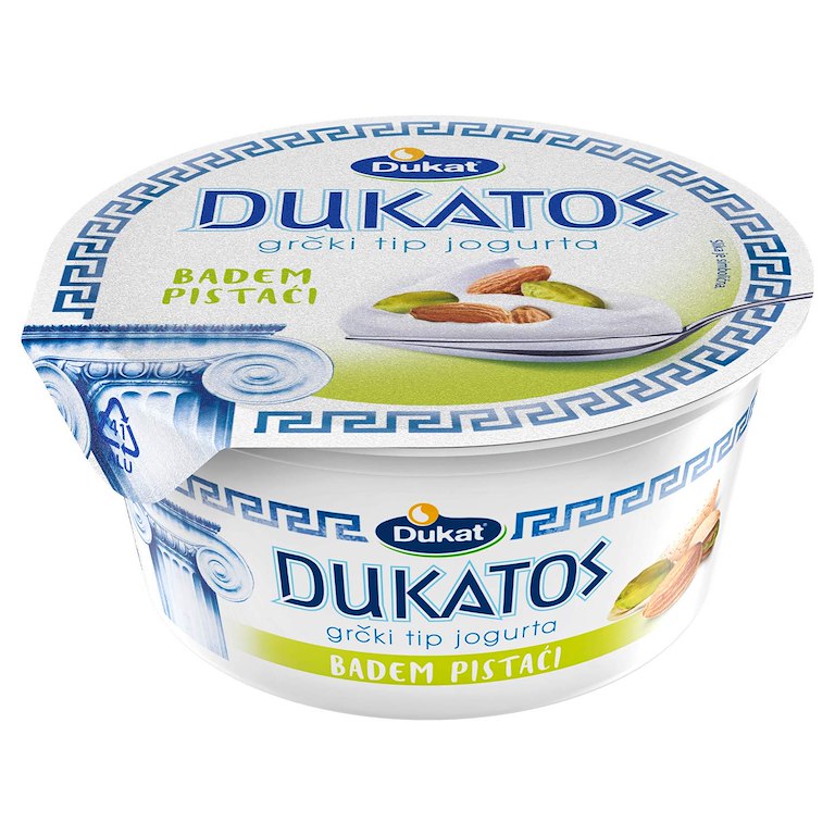 Jogurt grčki badem i pistaći 150g Dukatos