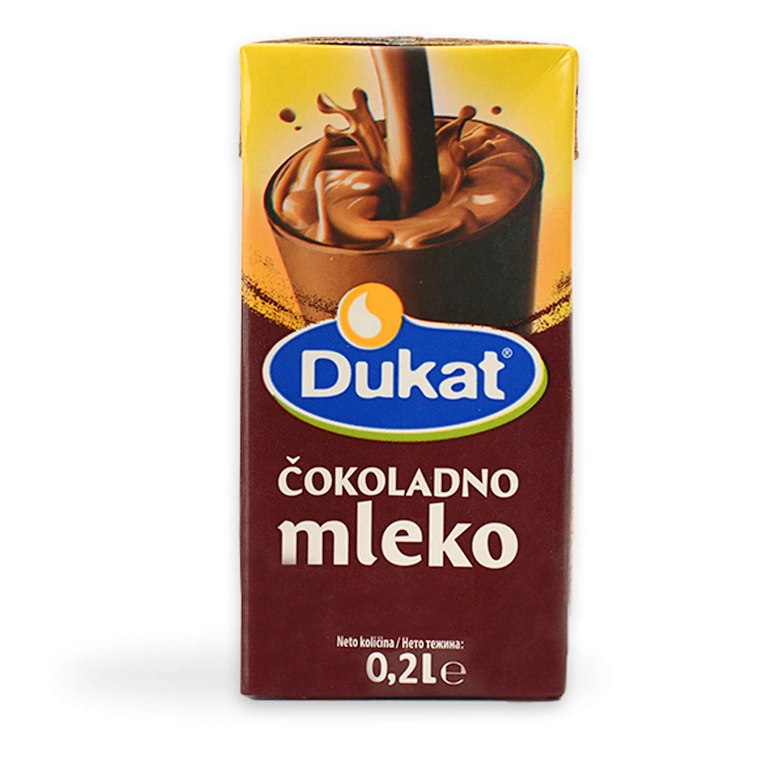 Mleko čoko 200ml Dukat