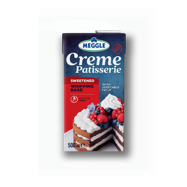 Šlag krem biljni Creme Patisserie 500ml Meggle