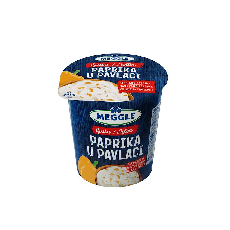 Paprika u pavlaci seckana ljuta 400g Meggle