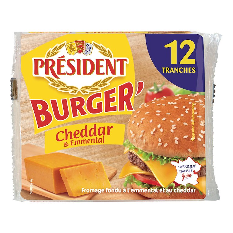 Sir topljeni Burger 200g President