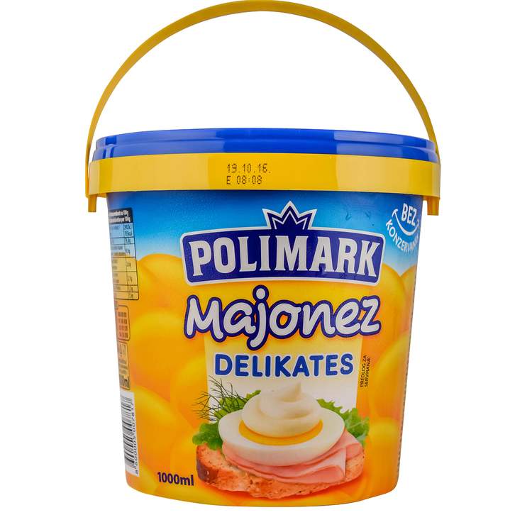 Majonez delikates kanta 1l Polimark