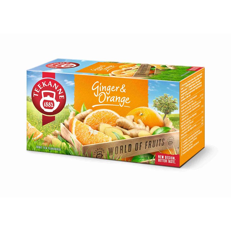Čaj pomorandža i đumbir 45g Teekanne
