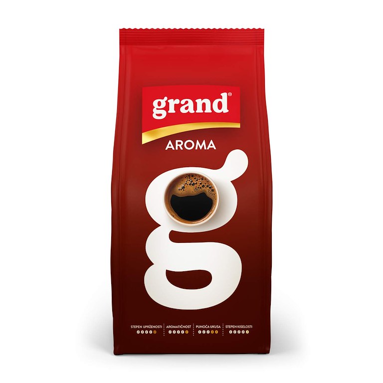 Kafa mlevena Aroma 500g Grand
