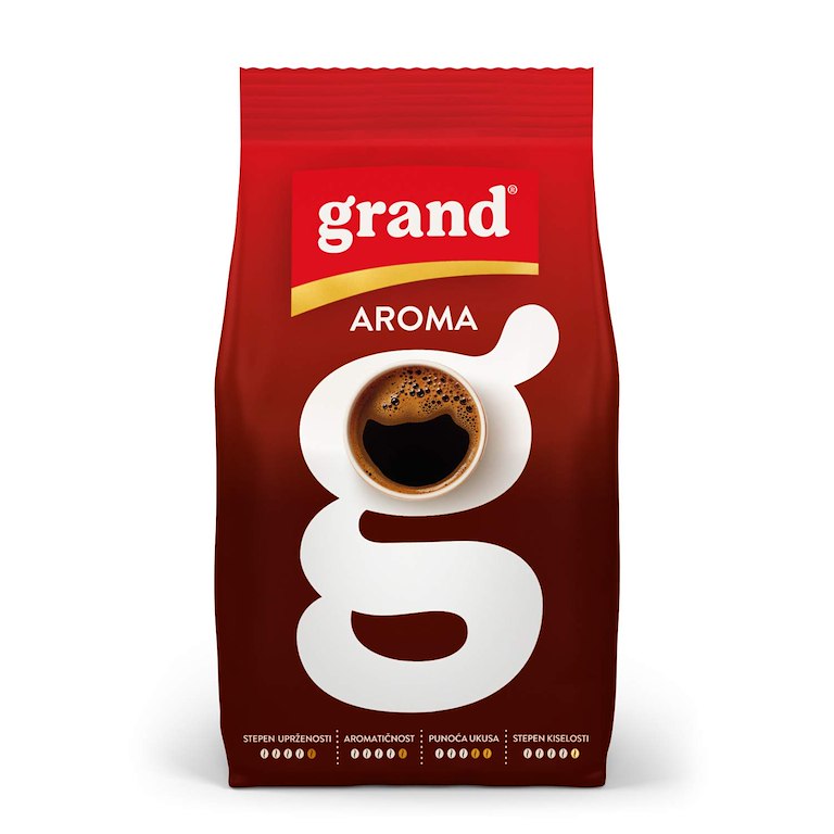 Kafa mlevena Aroma 100g Grand