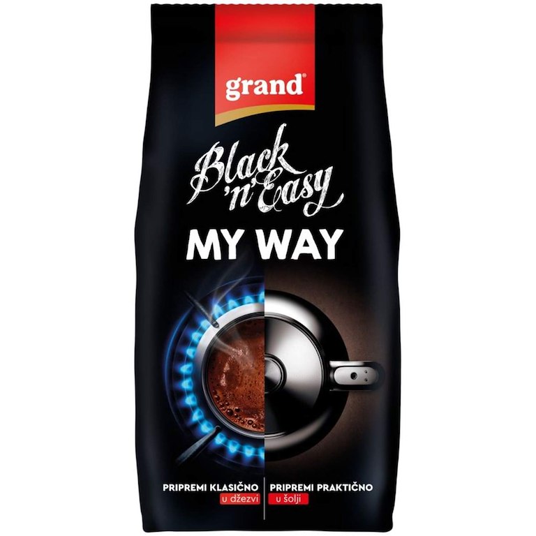 Instant kafa Black'n'Easy My Way 175g Grand