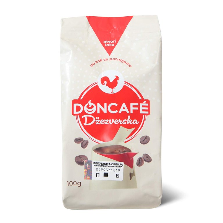 Kafa mlevena džezverska 100g Doncafe
