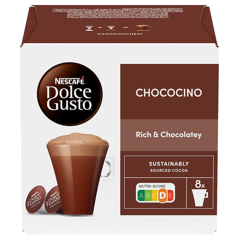 Kapsule Chococino 256g Nescafé Dolce Gusto