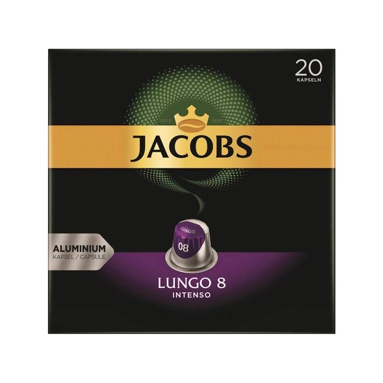 Kapsule Lungo 8 XXL 20/1 Jacobs