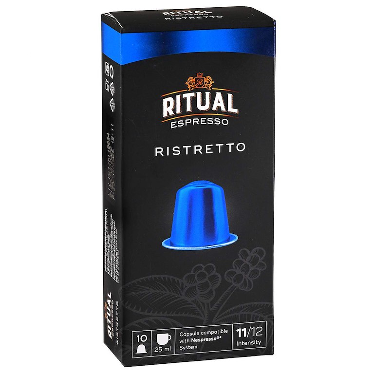 Kapsule Nespresso Ristretto 10/1 Ritual