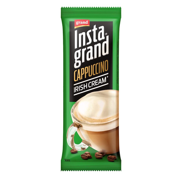 Cappuccino Instagrand irish 18g Grand