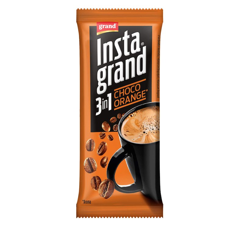 Kafa instant Instagrand 3u1 čoko-pomorandža 16g Grand
