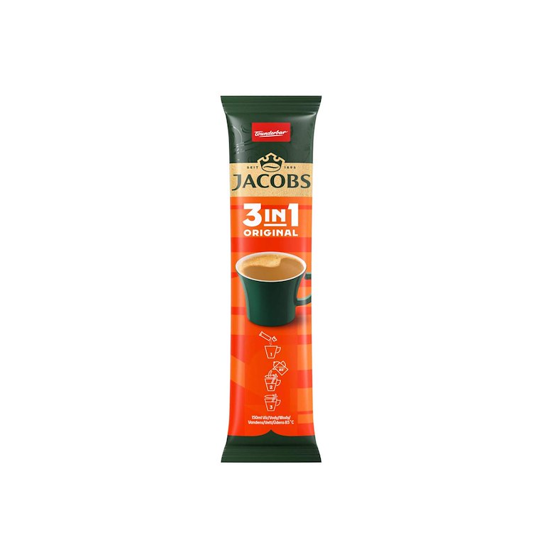 Kafa instant 3u1 12.6g Jacobs