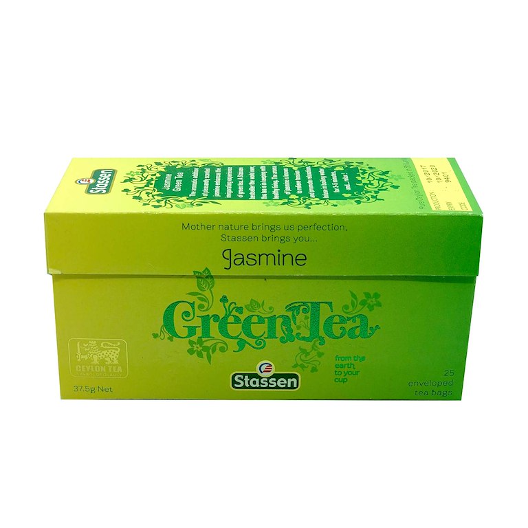 Čaj zeleni jasmin 37,5g Stassen