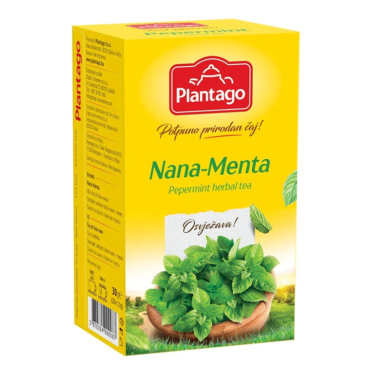 Čaj nana-menta 30g Plantago