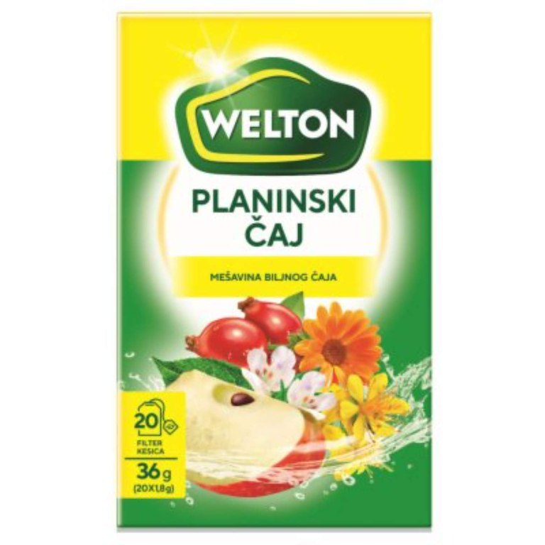 Čaj planinski 36g Welton