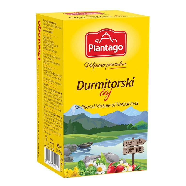 Čaj durmitorski 36g Plantago