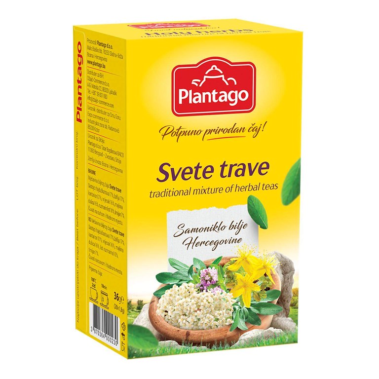 Čaj svete trave 36g Plantago