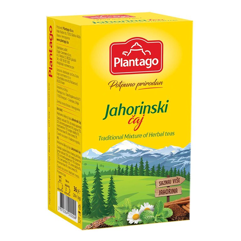Čaj jahorinski 36g Plantago