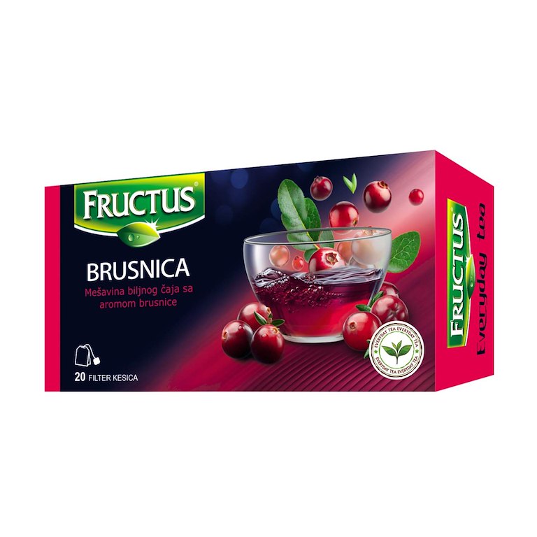 Caj brusnica 40g Fructus