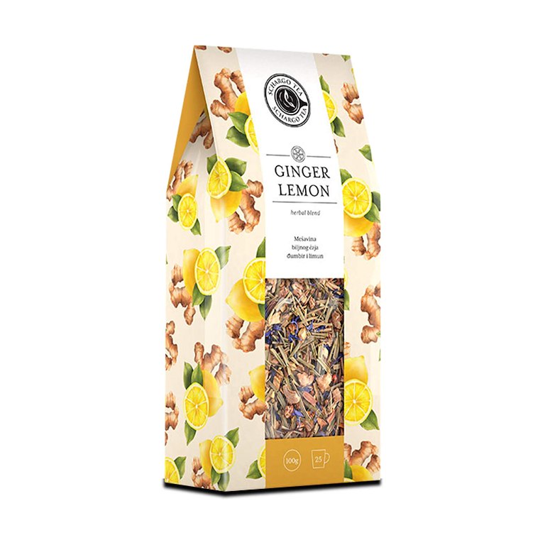 Čaj đumbir i limun 100g Schargo Tea