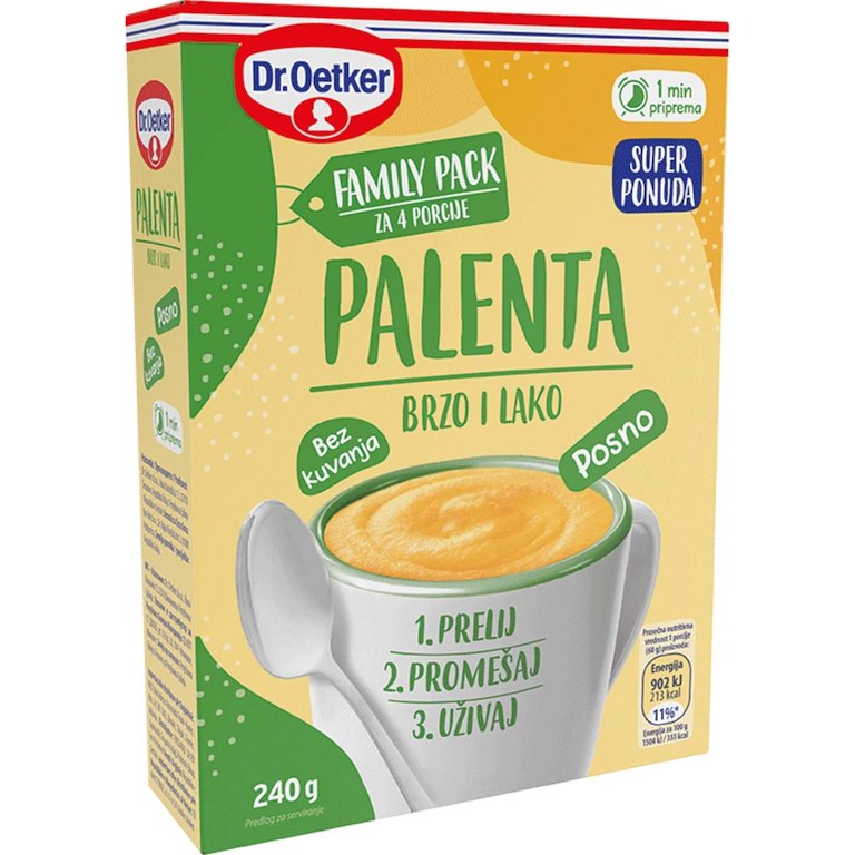 Palenta instant 240g Dr. Oetker