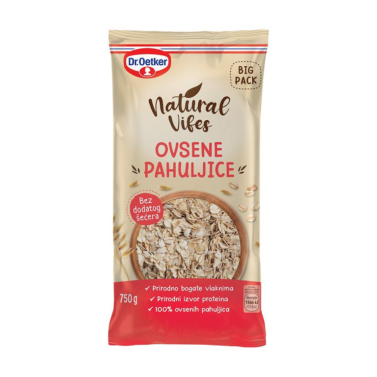 Pahuljice ovsene 750g Dr. Oetker