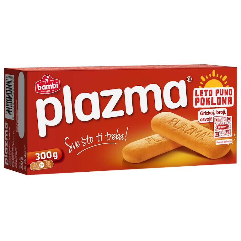 Keks Plazma 300g Bambi