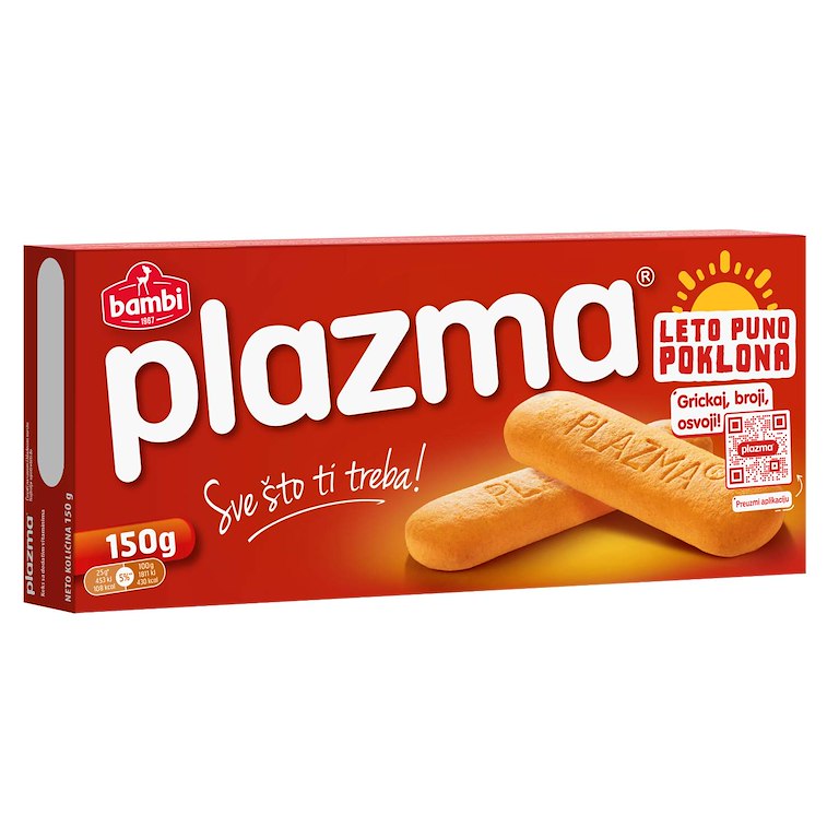 Keks Plazma 150g Bambi