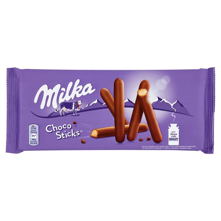 Keks Milka Lilastix 112g