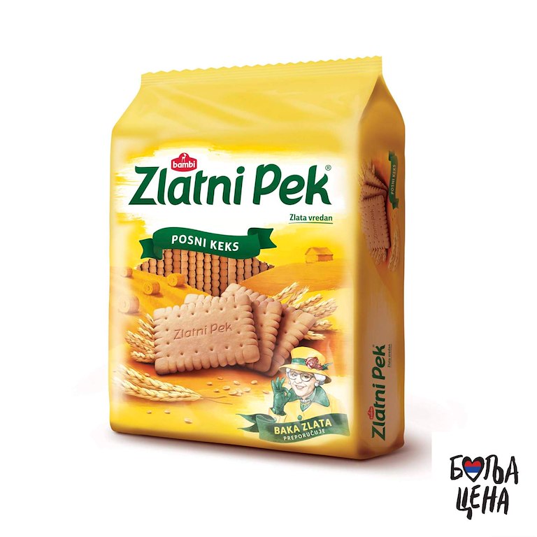 Keks Zlatni Pek 630g