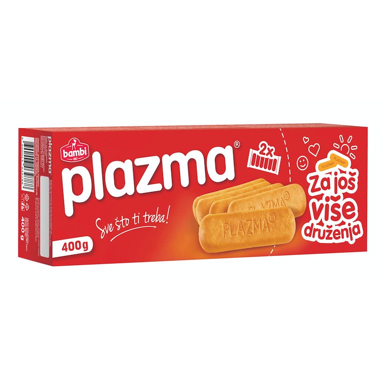 Keks Plazma 400g Bambi