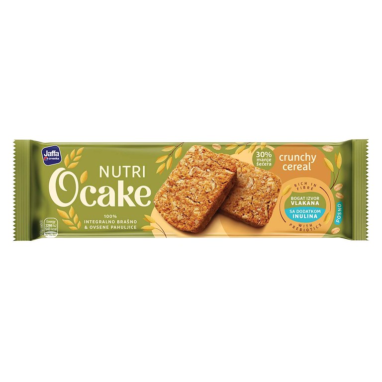 Keks integralni Nutri crunchy cereal 115g O'Cake