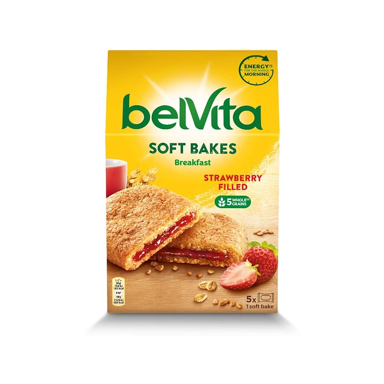 Keks Belvita soft strawberry 250g Elvita