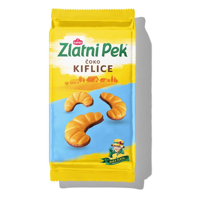 Cajno pecivo coko kiflice 165g Zlatni Pek