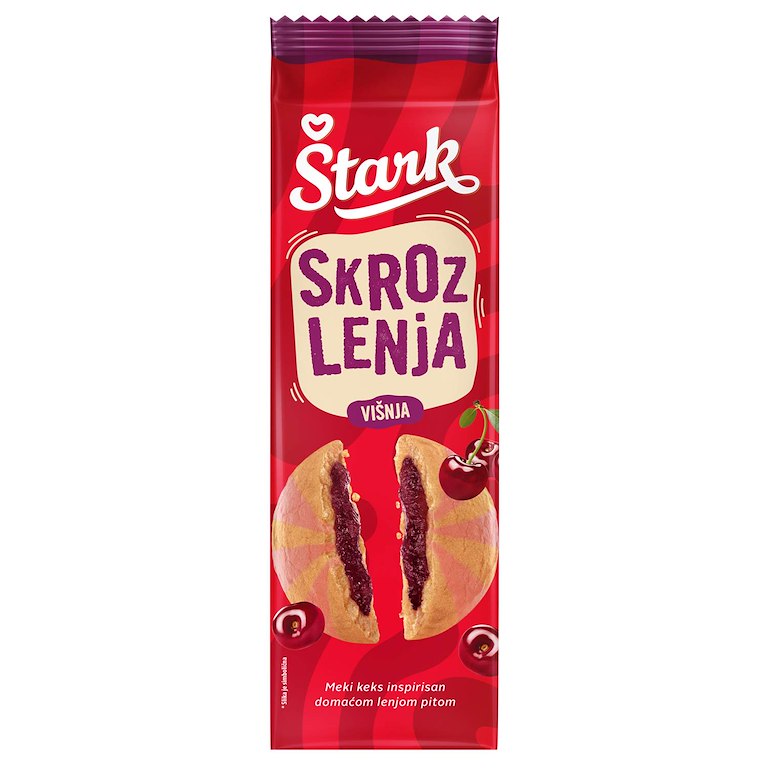 Pita Skroz Lenja višnja 135g Štark