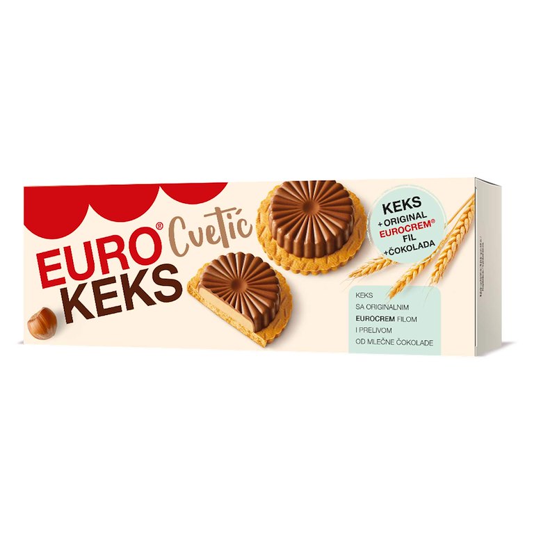 Keks Eurocrem Cvetic 105g Swisslion
