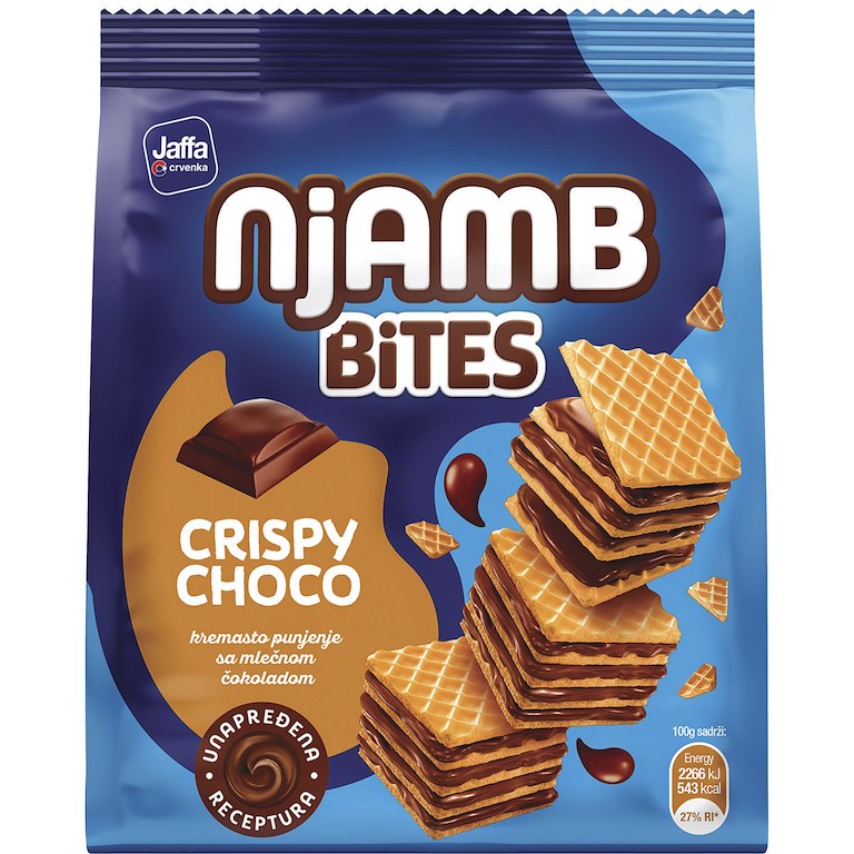 Vafl Njamb crispy choco 150g