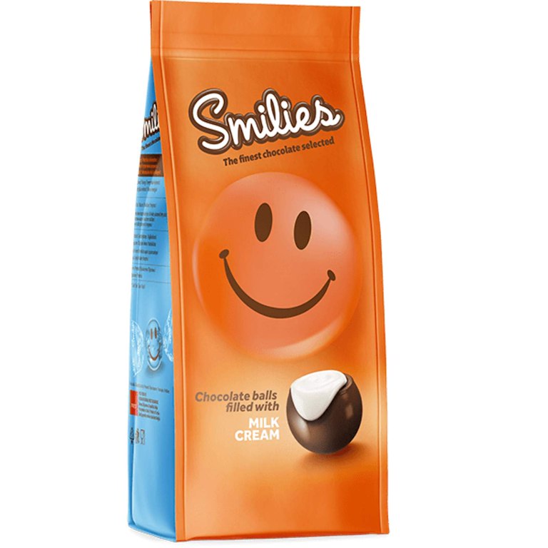Bombonjera balls mleko 138g Smilies