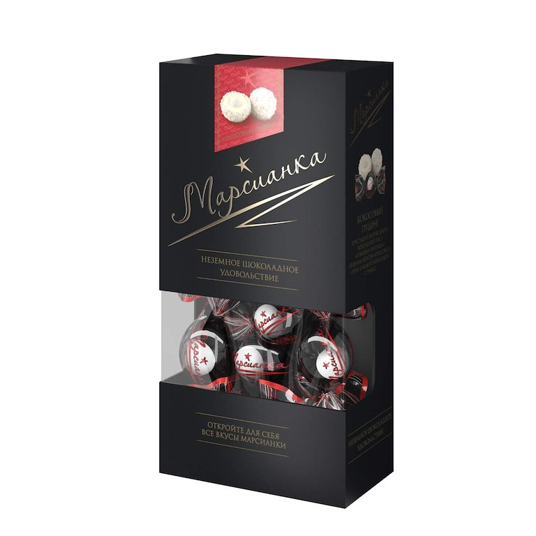 Bombonjera kokos 180g Marsianka