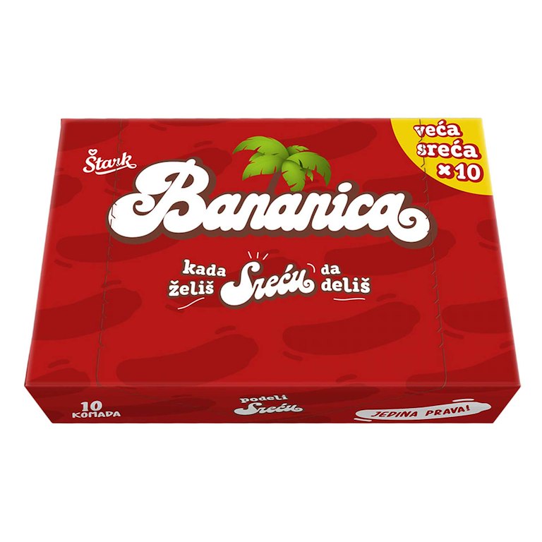 Bananica čokoladna 250g Štark