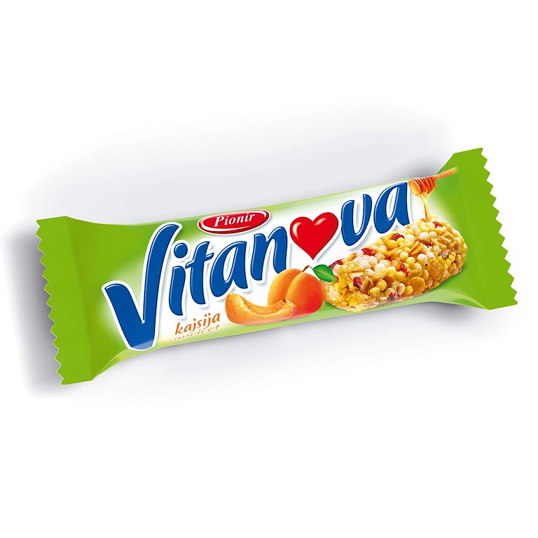 Žitni bar Vitanova kajsija i med 20g Pionir