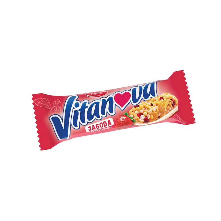 Žitni bar Vitanova jagoda 25g Pionir