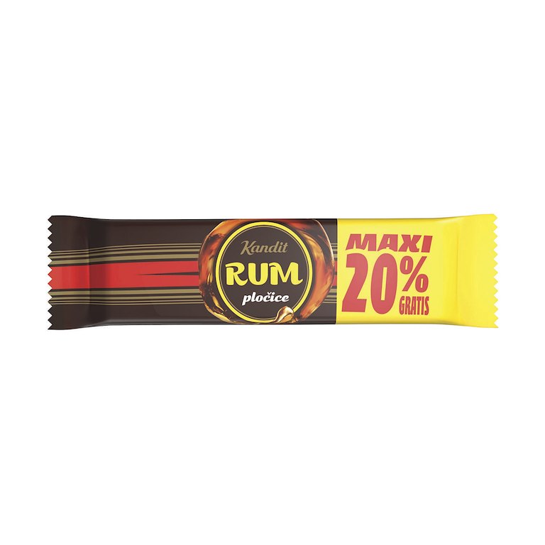Rum pločice 54g 20% gratis Kandit