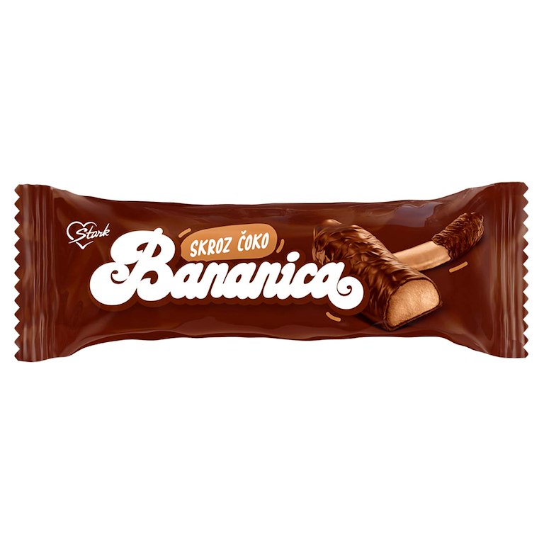 Bananica skroz čoko 30g Štark