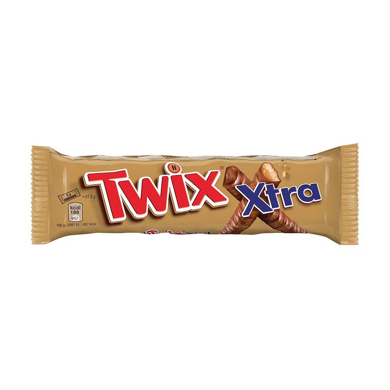 Bar Twix extra twin 75g