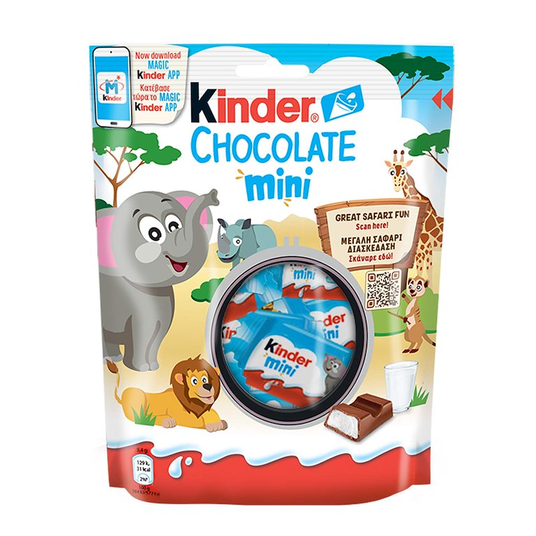 Čokolade mini 120g Kinder