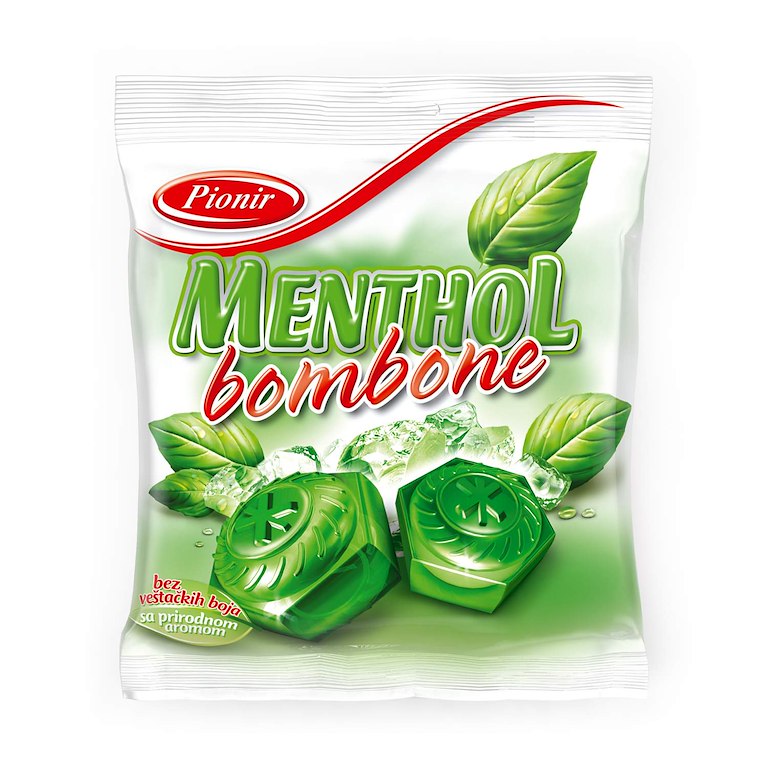 Bombone mentol zelene 100g Pionir